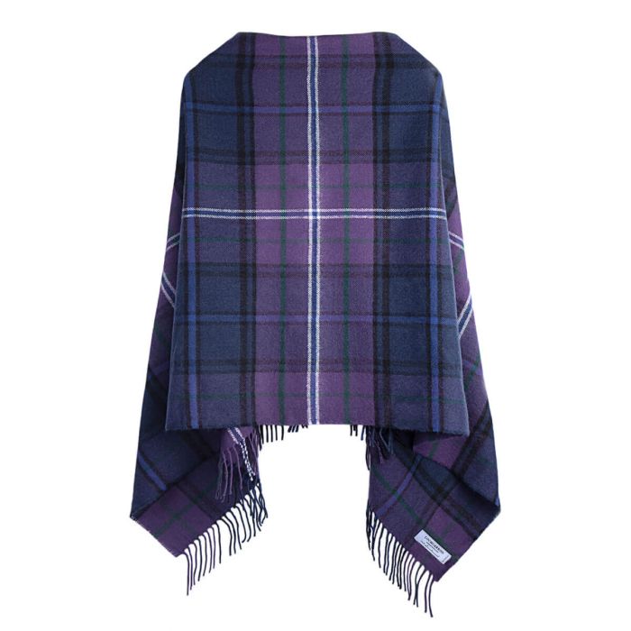 Tartan Poncho Schottenkaro Scotland Forever modern – Britische Mode ...